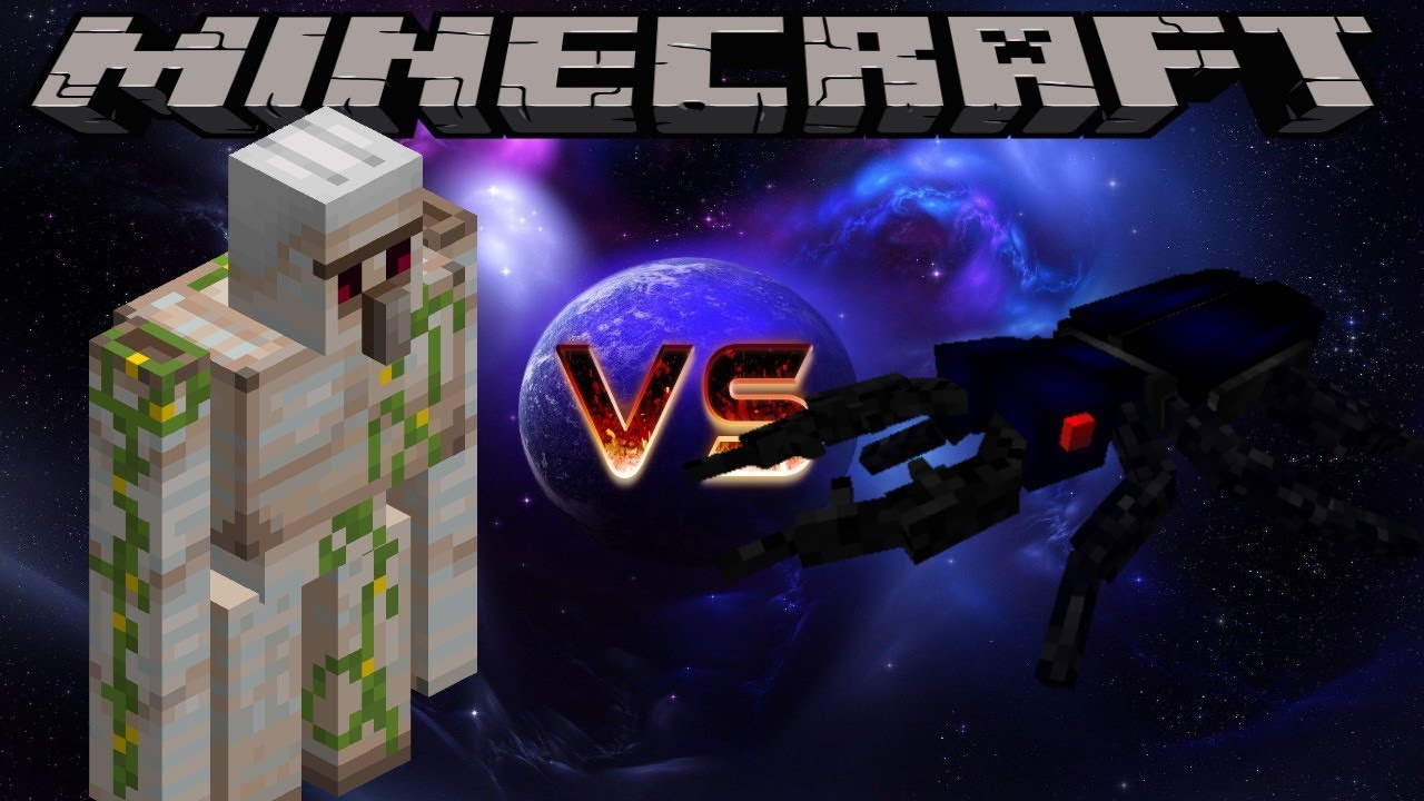 IRON GOLEM VS STAG BEETLE - MINECRAFT 1.12.2 (MOB BATTLE) - YouTube