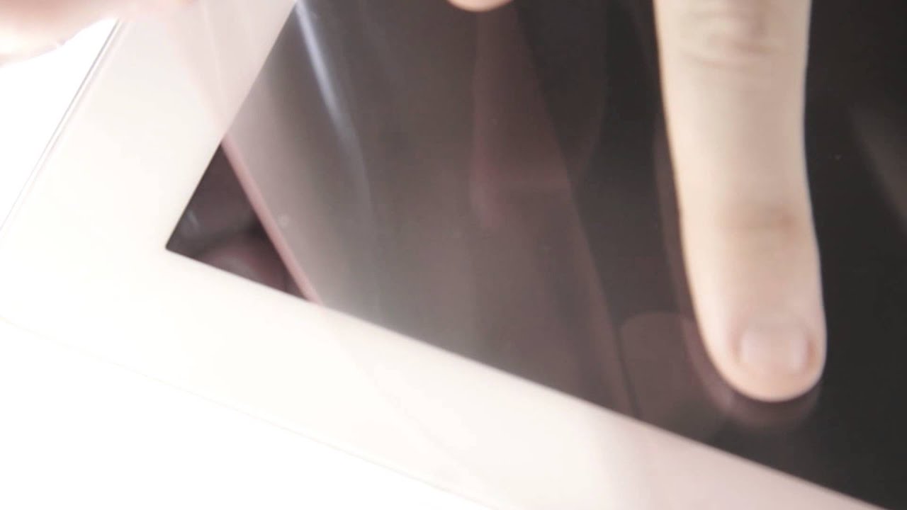 Installing Your DayVue Film on a Tablet - YouTube