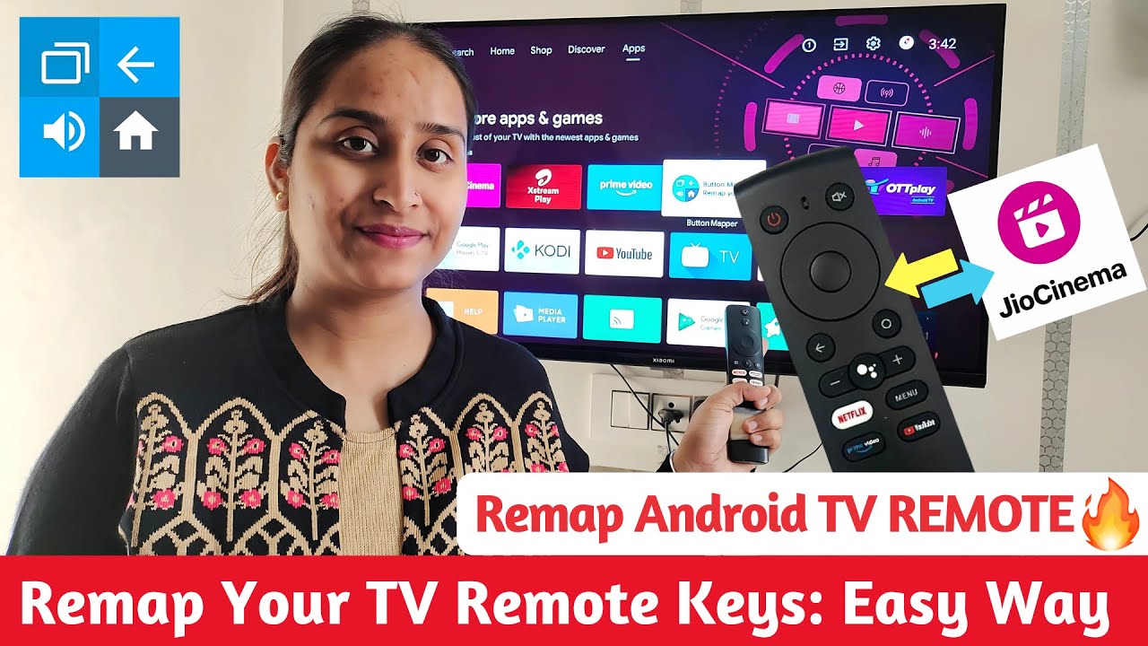 How to Remap your Android/Google TV Remote | Remap Android TV Remote ...
