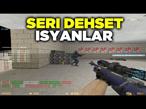 SERİ SERİ ÇILGIN DEHŞET İSYANLAR! - CS 1.6 JAİLBREAK