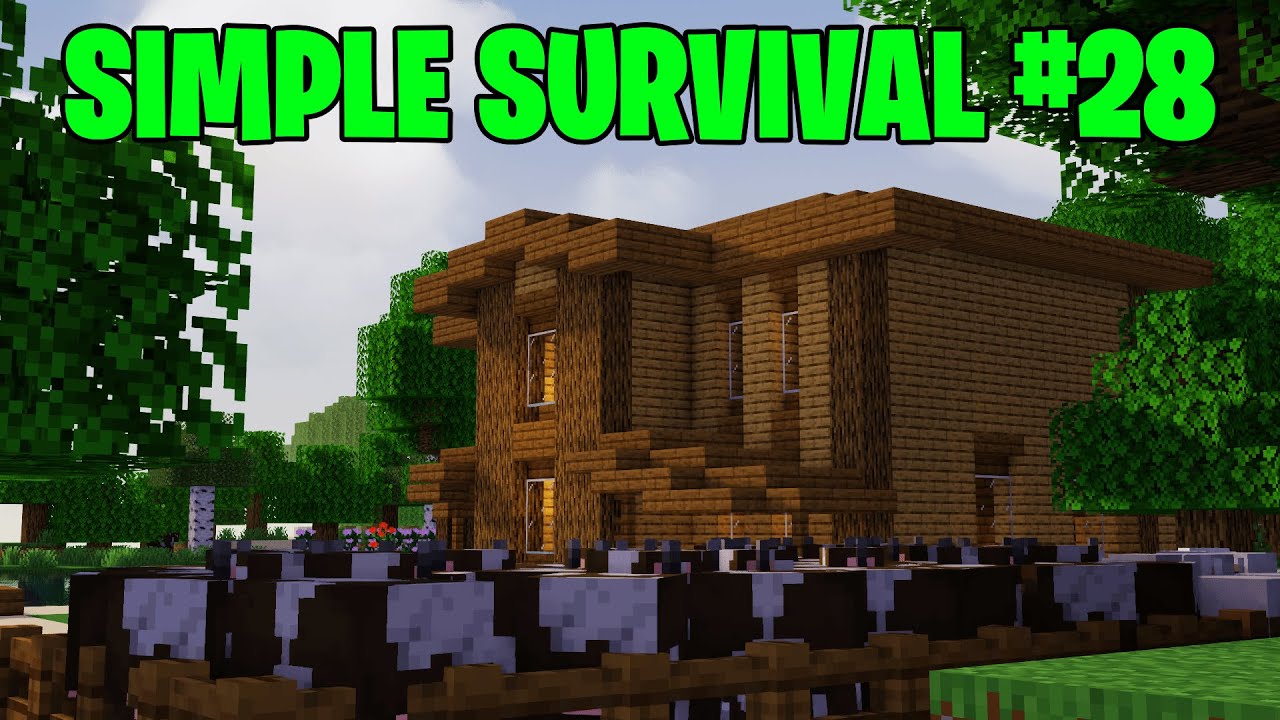 SIMPLY NORMAL SURVIVAL IN MINECRAFT #27 - YouTube