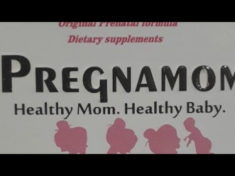 Pregnamom Pregnancy Vitamin - YouTube