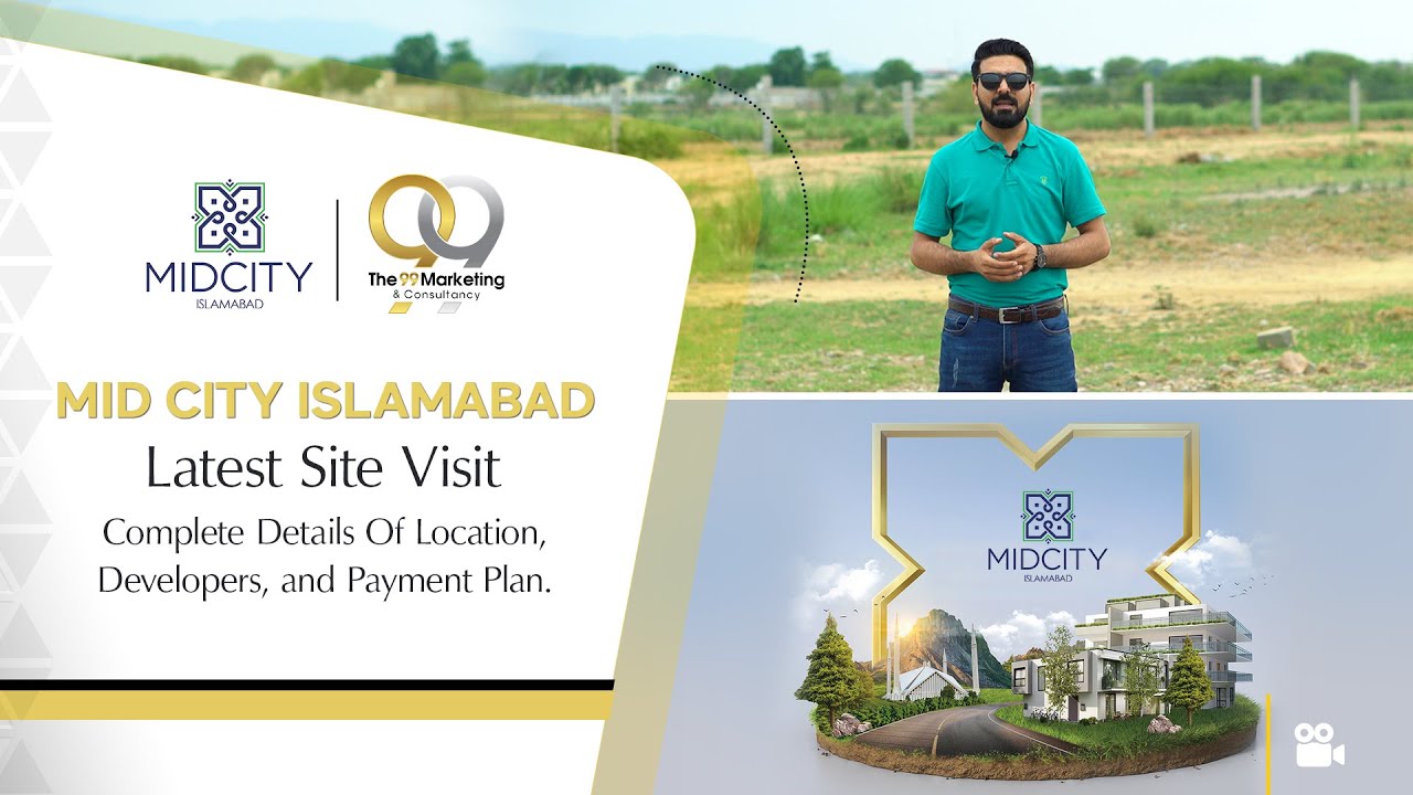 MidCity Islamabad | Latest Site Visit | Complete details about Location ...