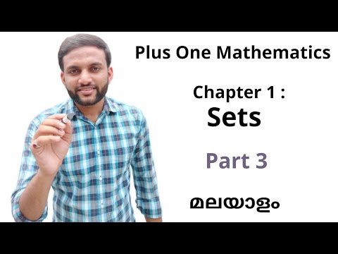 Sets | Part 3 of 4 | Plus One Mathematics - YouTube