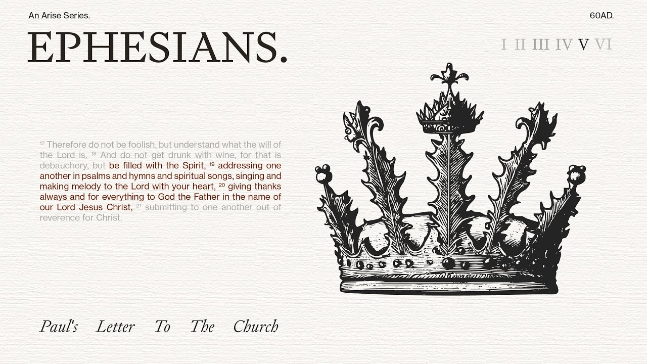 EPHESIANS CHAPTER FIVE | Be Imitators of God | Logan Craig – Arise ...