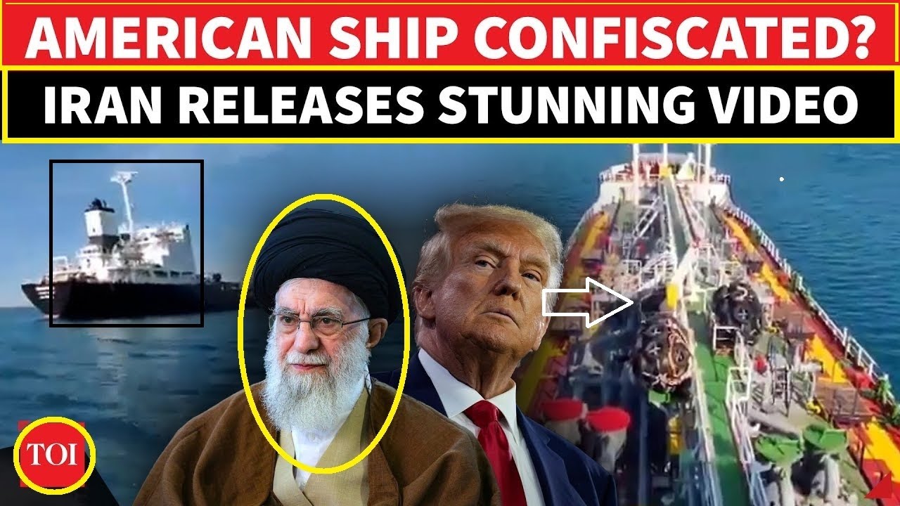 Iran’s Bold Move: Iran Captures an American Ship in Major Escalation ...