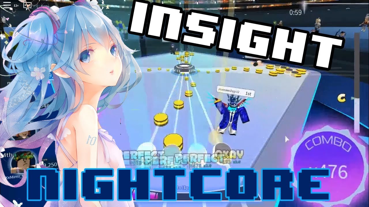 Roblox Robeats Insight But it is Nightcore and Hype - YouTube