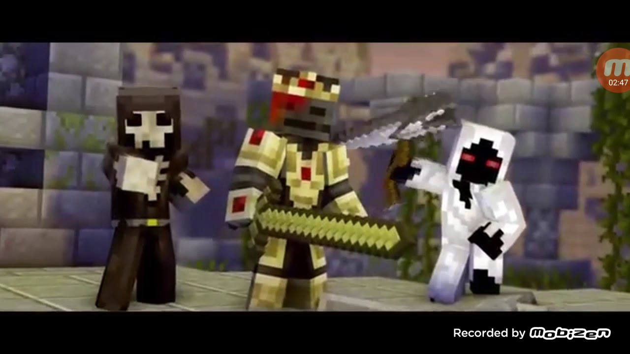 Never give up minecraft animation dsl j avais envie de parler englais ...