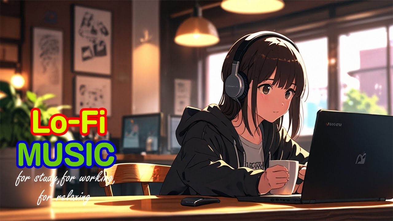 Serenity Sounds: Lo-Fi Music to Work & Relax #lofi #study #work #relaxing #calming #girl #cafe # ...