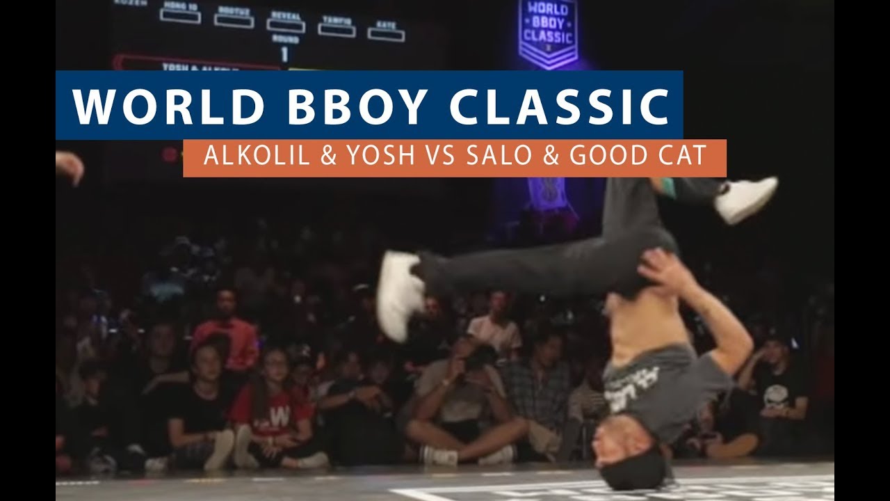Alkolil & Yosh vs Salo & Good Cat | TOP 16 | WORLD BBOY CLASSIC 2018 - YouTube