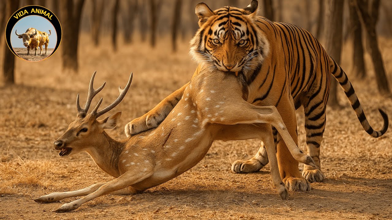 Instinto Salvaje El Tigre Atrapa a Su Presa #animales #animalessalvajes ...