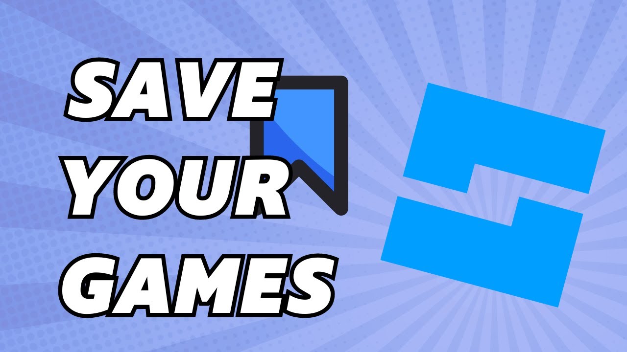 How To Save Your Games In Roblox Studio (2025) - YouTube