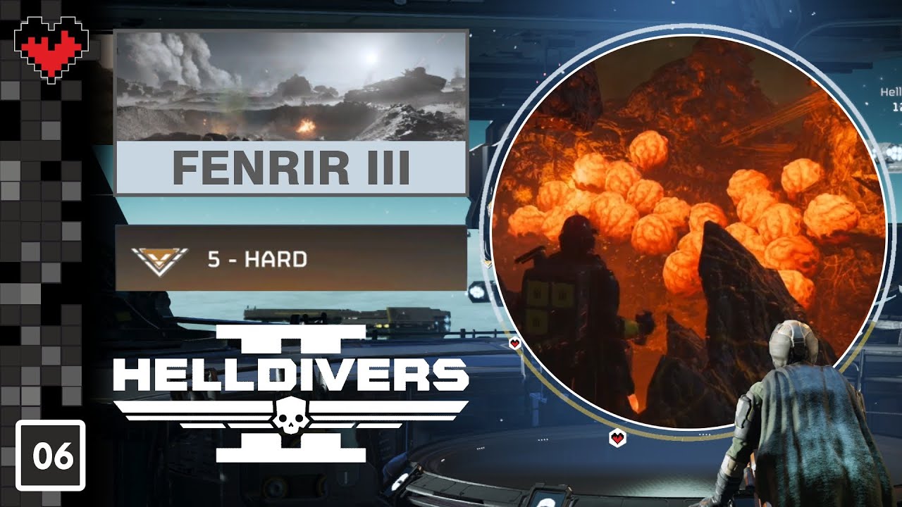 Helldivers 2 🔥 FENRIR III 🥶 5 - HARD ⭐ TERMIDEN EIER AUSRADIEREN IST ANGESAGT 💀🐛 Ep.06 - YouTube