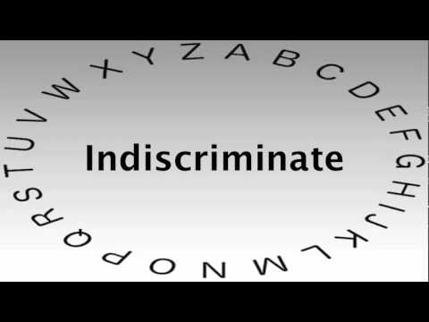 SAT Vocabulary Words and Definitions — Indiscriminate - YouTube
