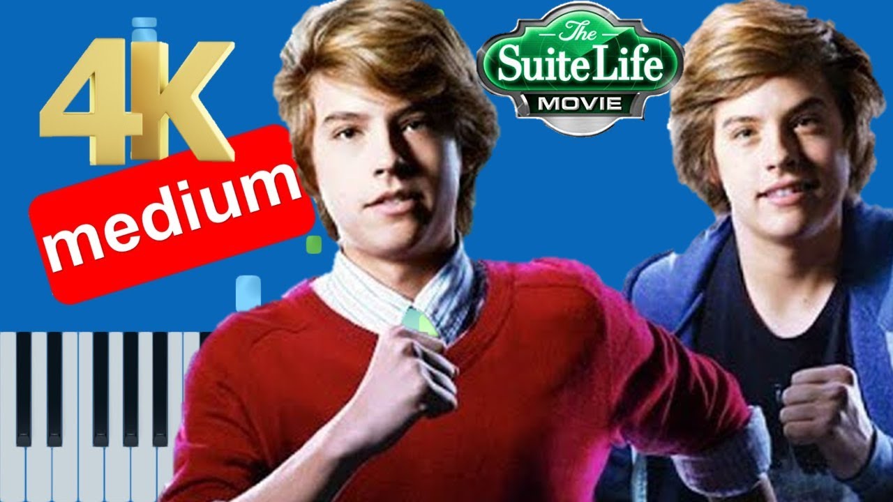 The Suite Life Movie Intro Song (Medium) Piano Tutorial 4K - YouTube