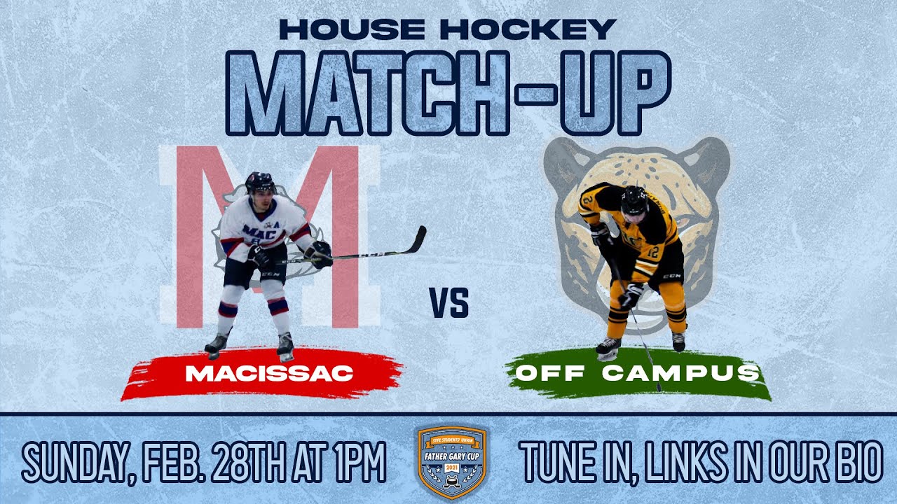 Father Gary Cup | Game 4 | MacIsaac V. Off-Campus | SUNDAY FEBRUARY ...
