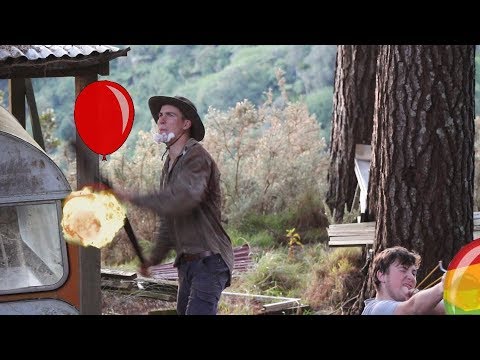Bloons TD in real life - YouTube