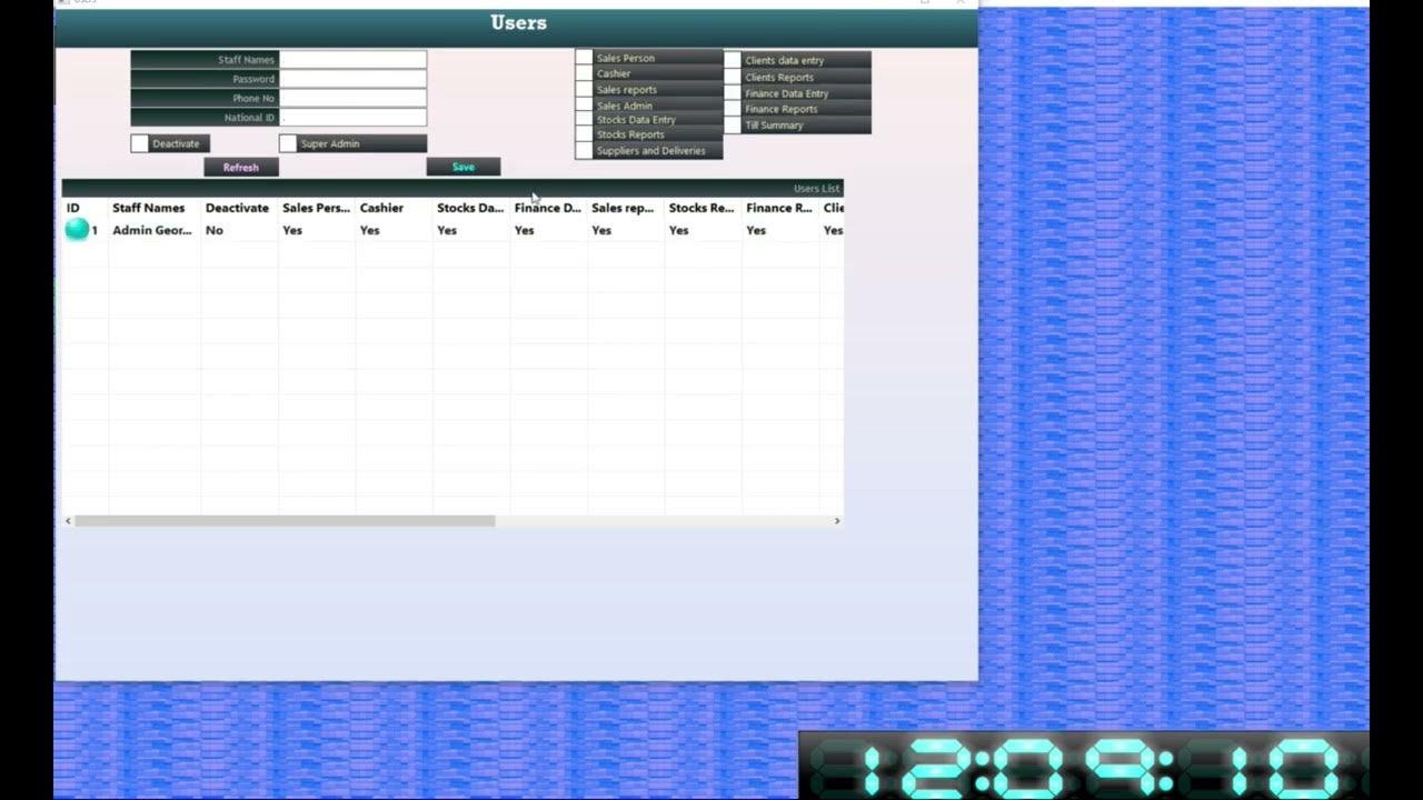 2 creating users in Managex system - YouTube