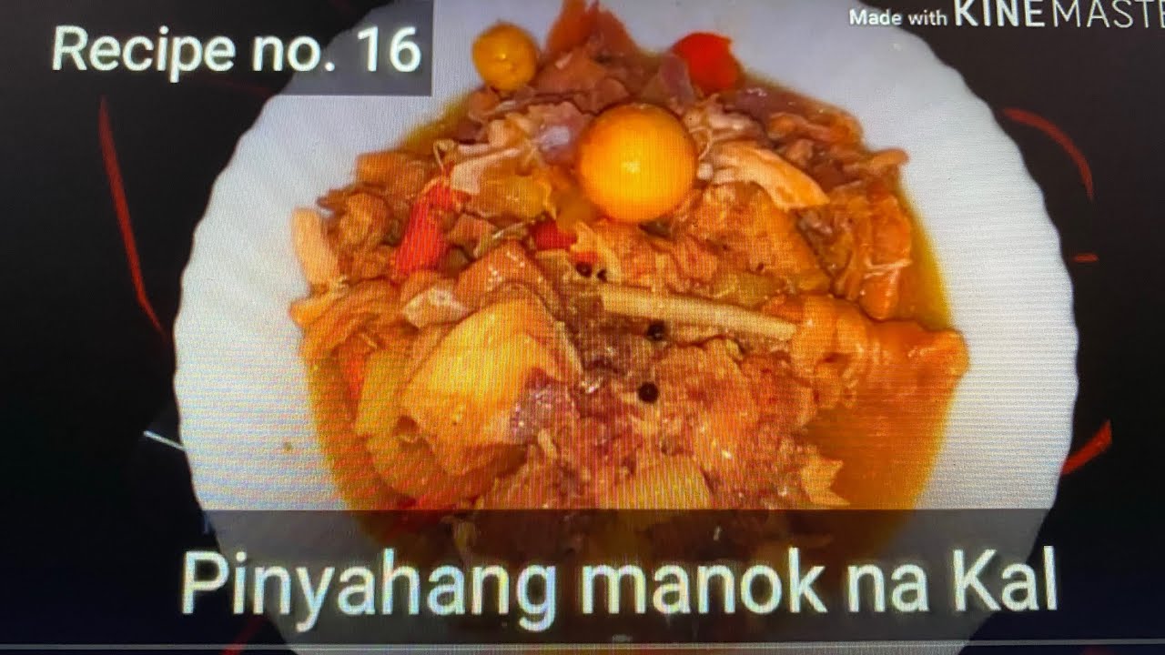 Pininyahang manok na cal (kal) native chicken - YouTube