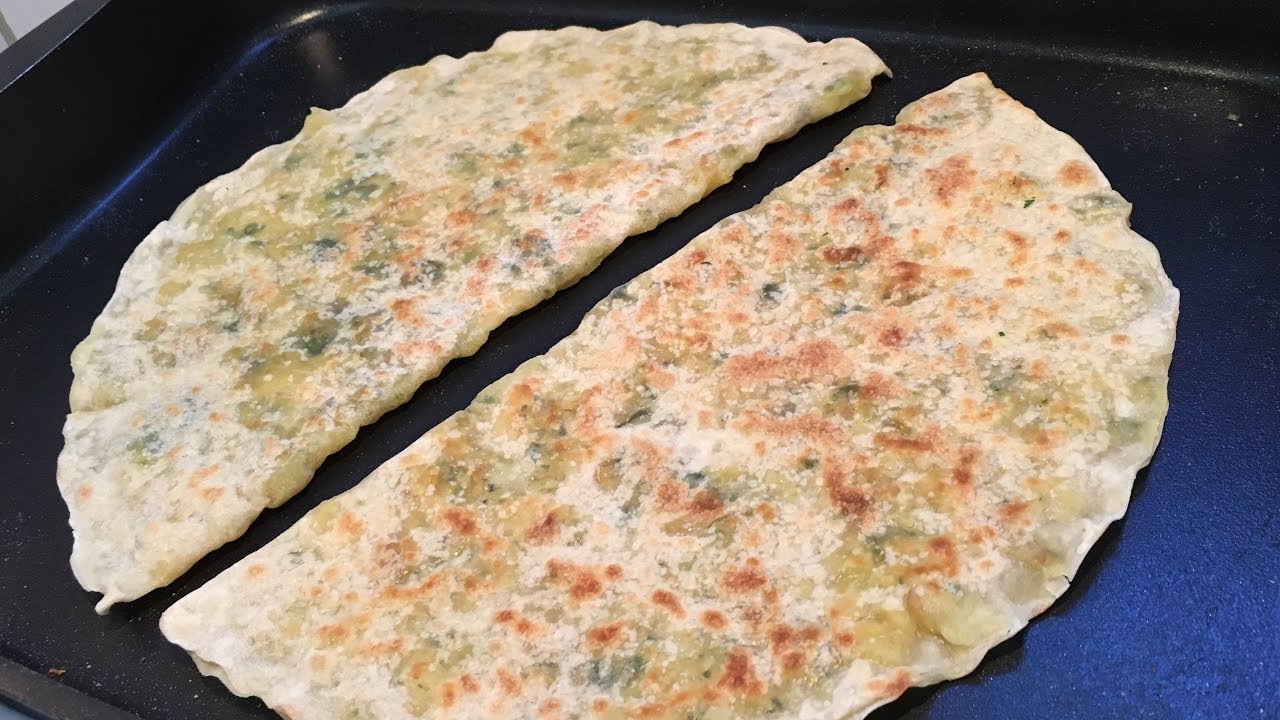 KARTOF QUTABI. Patatesli GÖZLEME Tarifi - YouTube