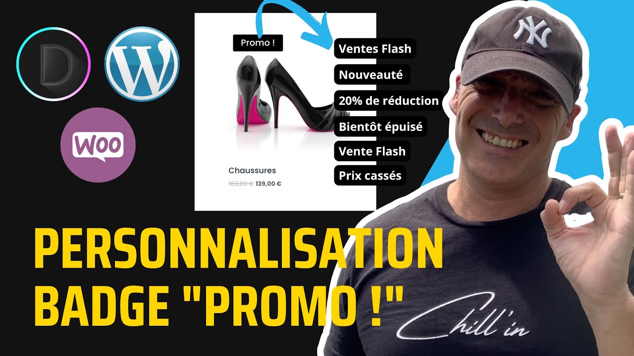 Tuto WordPress/Divi : Comment changer le texte du badge "promo ! " sur ...
