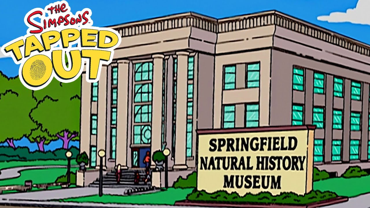 The Simpsons: Tapped Out - Springfield Museum of Natural History - YouTube