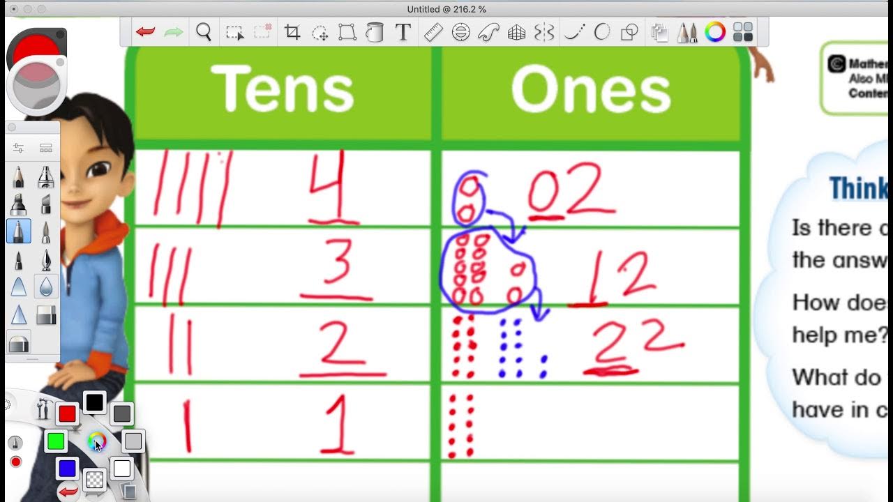 SAVVAS math Lesson 8-7 (grade 1) - YouTube