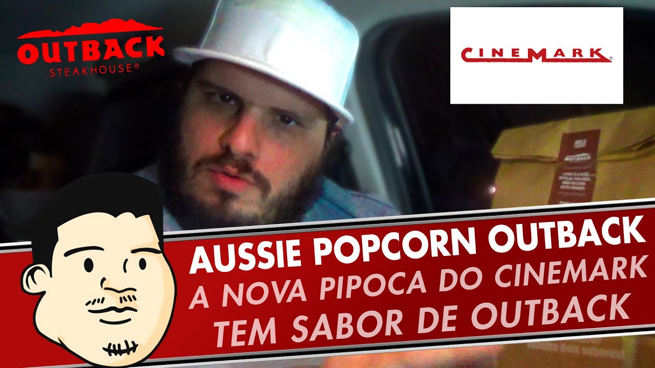 PROVANDO A AUSSIE POPCORN OUTBACK, A NOVIDADE DO CINEMARK - YouTube