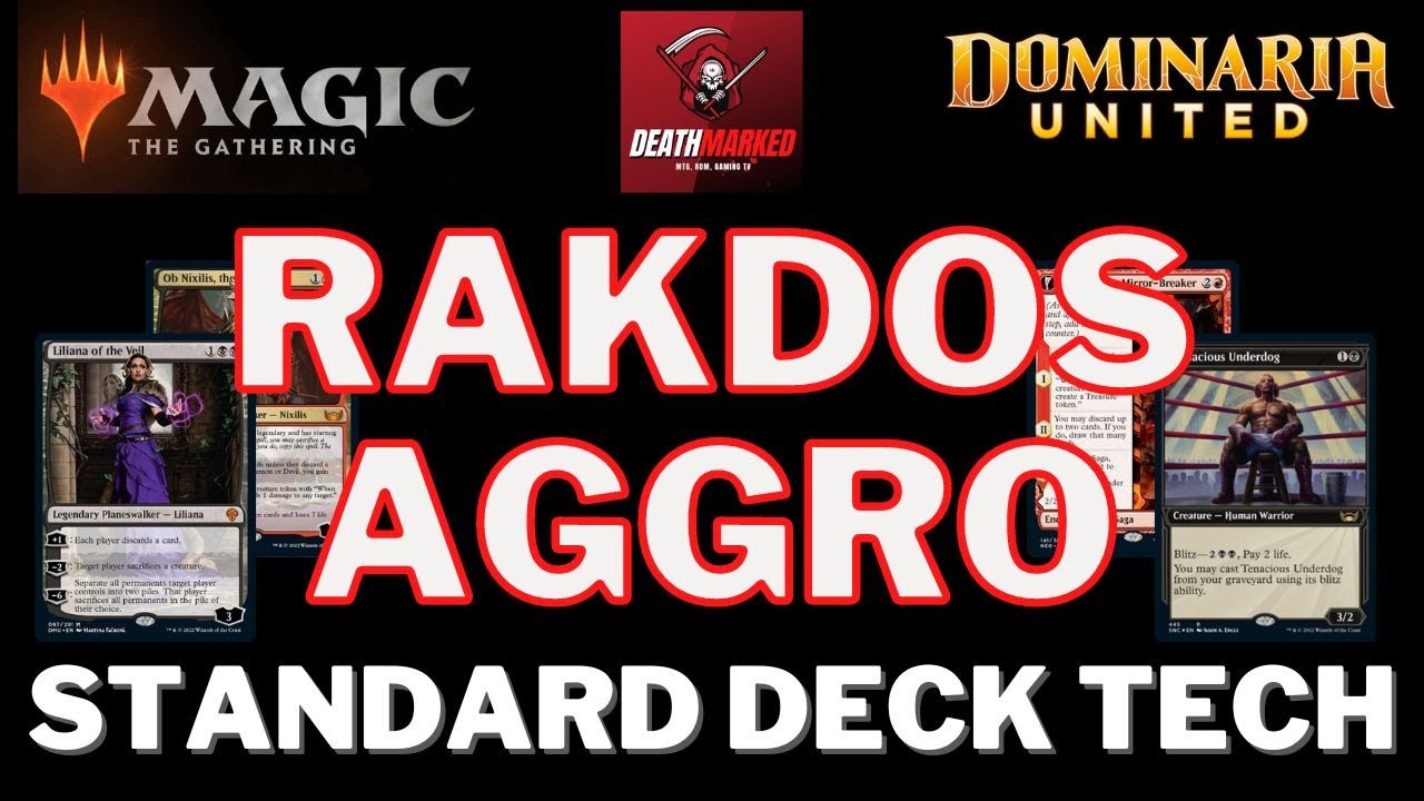 Standard Rakdos Aggro With Liliana Of The Veil 1st Version Mtg Strategy Youtube