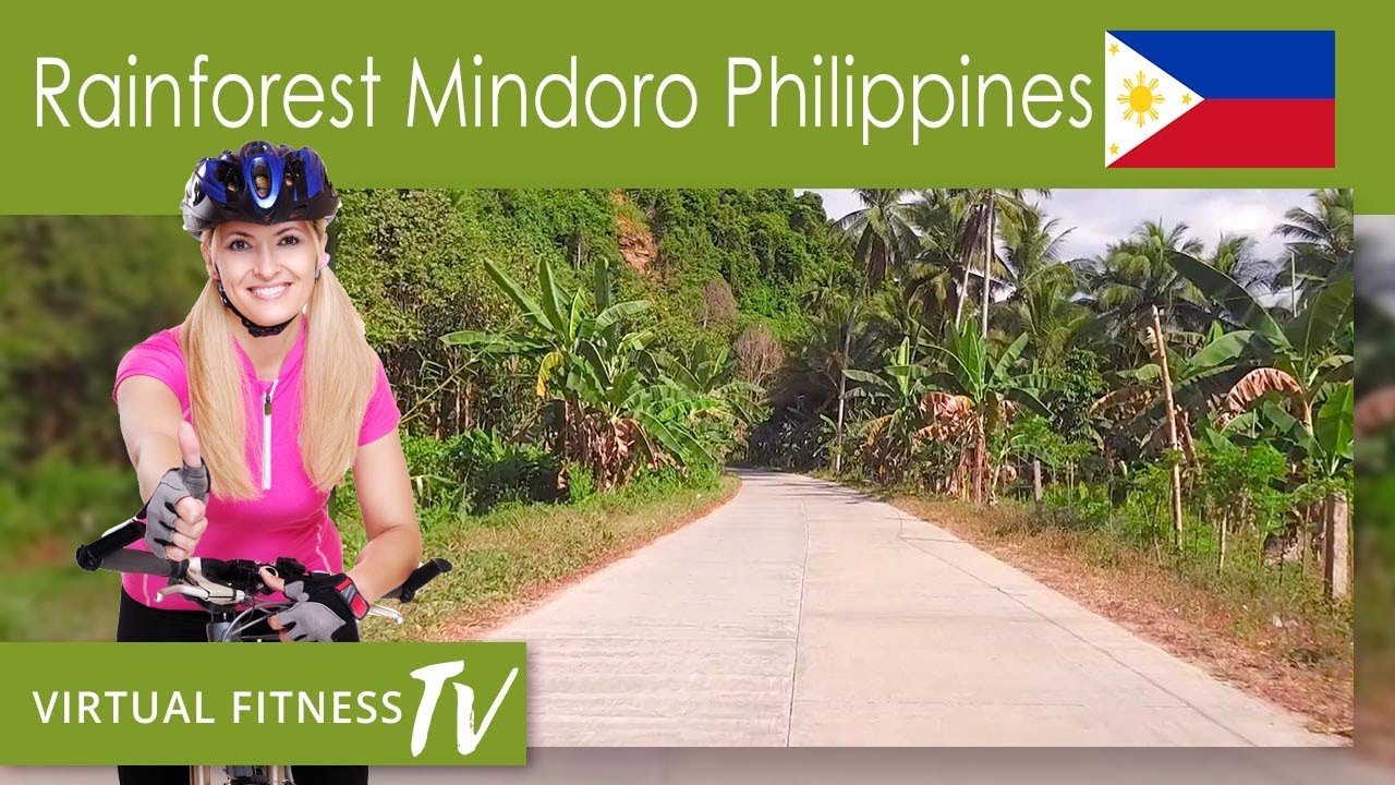 Rainforest Mindoro, Philippines - Virtual Cycle Tour - YouTube