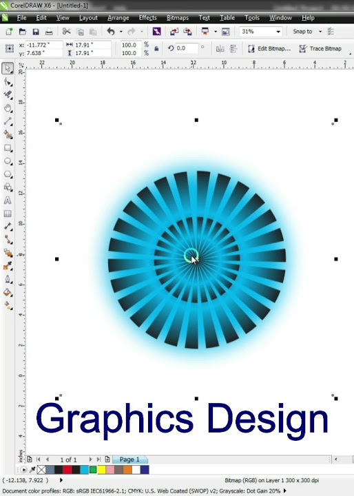 graphics design tutorial shorts #coreldrawtutorial #logodesign - YouTube
