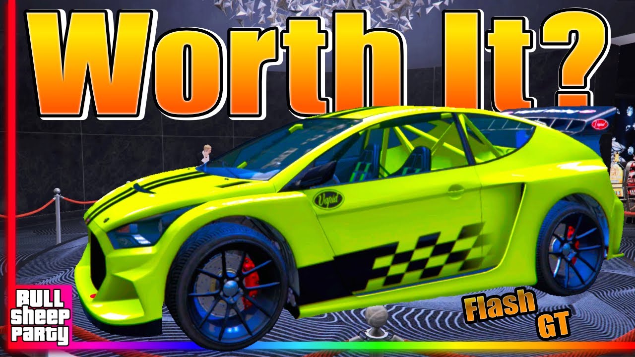 IS IT WORTH IT ? The New Vapid Flash GT Car Free Lucky Wheel GTA 5 ...