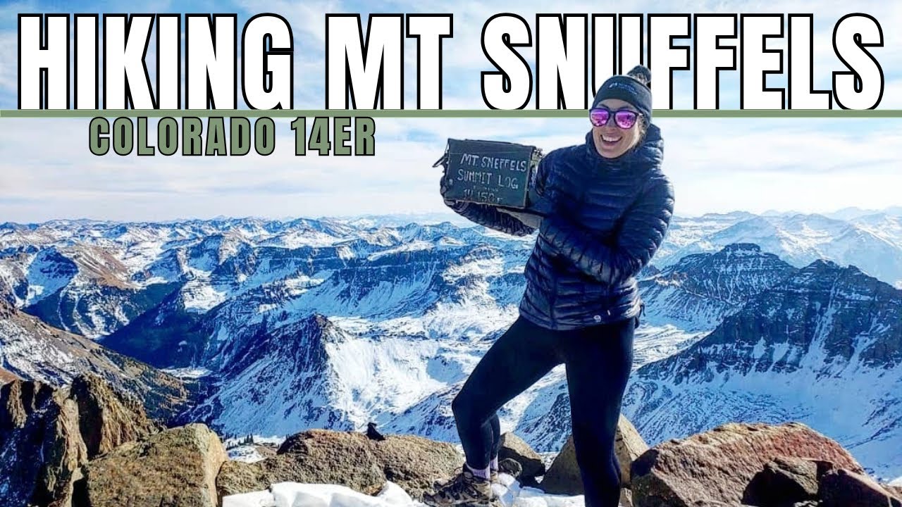 Hiking Mount Snuffles in Winter: Colorado 14er | Snow, Danger ...