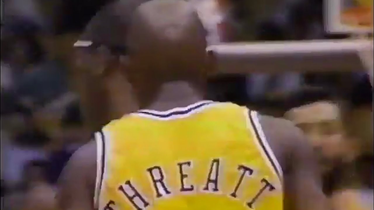 Sedale Threatt Lakers 26pts vs Celtics (1994) - YouTube
