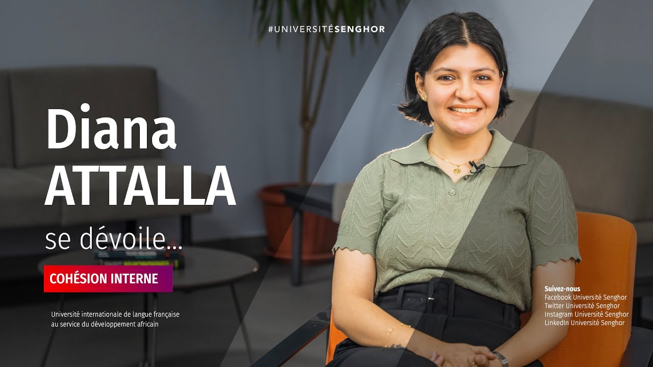 Diana ATTALLA se dévoile I Secrétaire exécutive des départements Culture et Environnement - YouTube