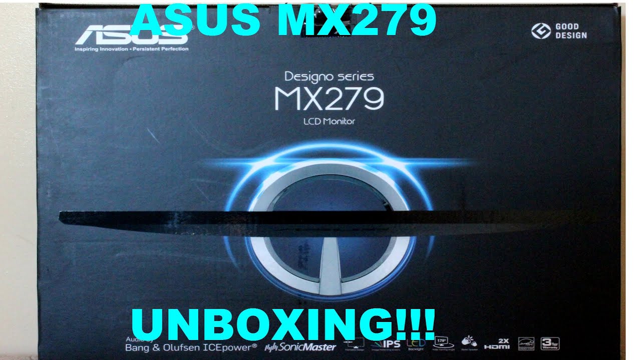 ASUS MX279 UNBOXING! Great gaming monitor - YouTube
