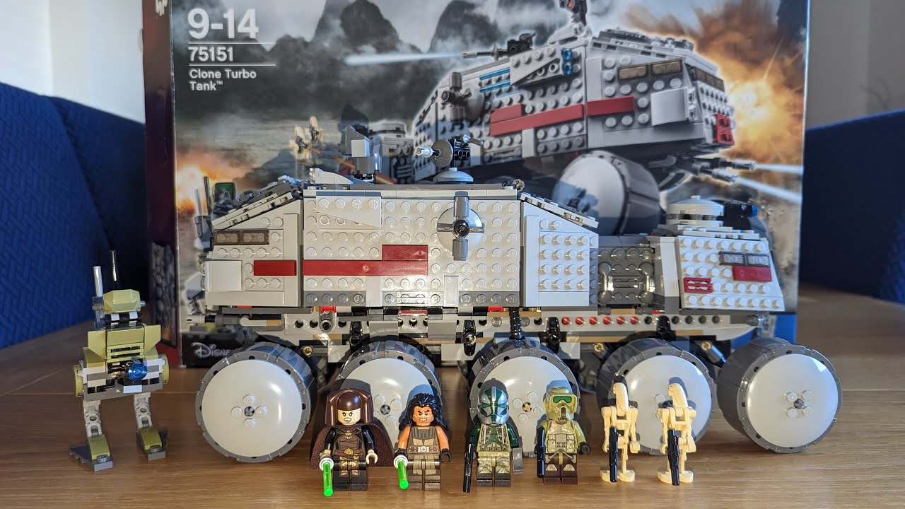 LEGO Star Wars Clone Turbo Tank (75151) In-Depth Look!! - YouTube