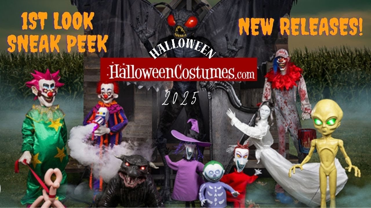 2025 Halloween Props Revealed! 🕸️ First Look at HalloweenCostumes.com’s ...
