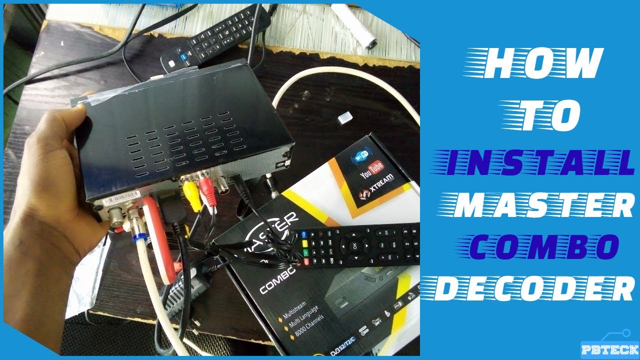 💎 How To Install Master Combo Decoder [ Multi Tv Installation] - YouTube