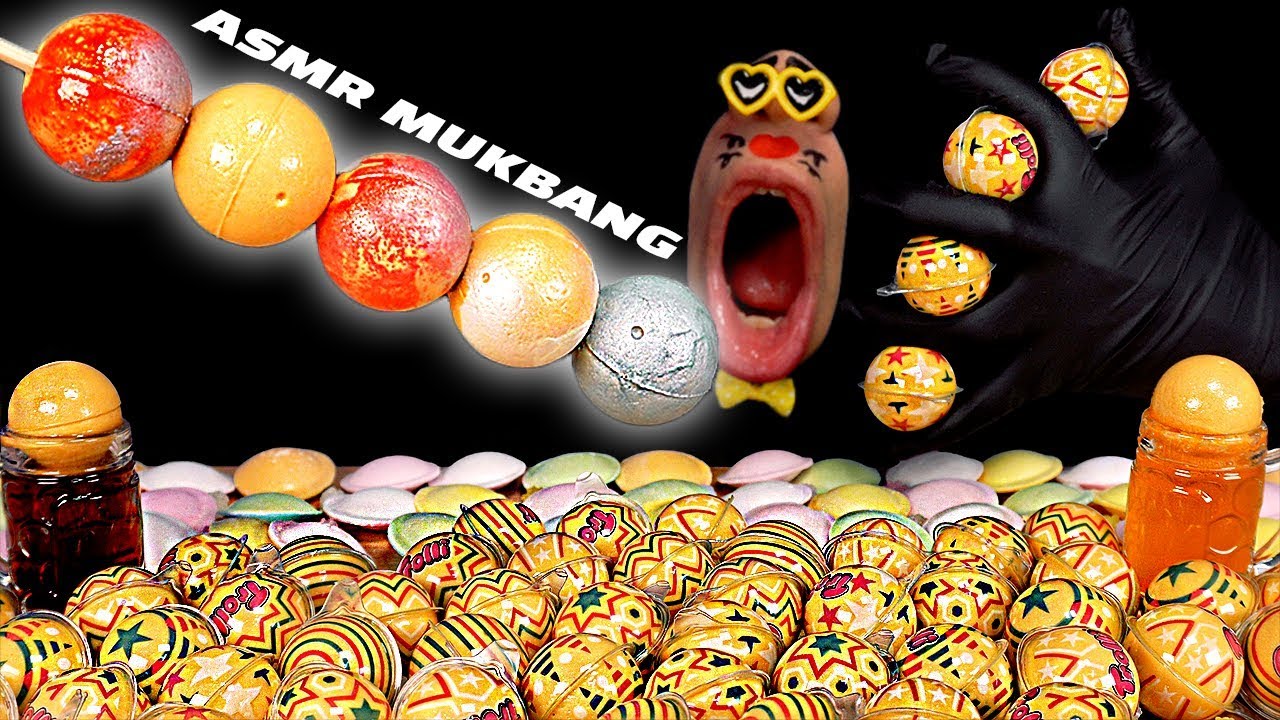 SPACE GALAXY JELLY, UFO Space Candy, EATING SHOW. 우주젤리 UFO캔디 먹방 スペースゼリー ...