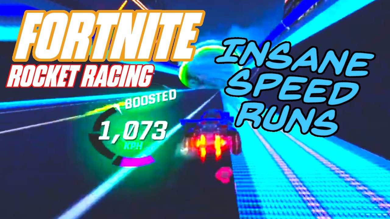 INSANE Speed Runs in Fortnite: Rocket Racing! 🚀🔥 Can We Win? - YouTube