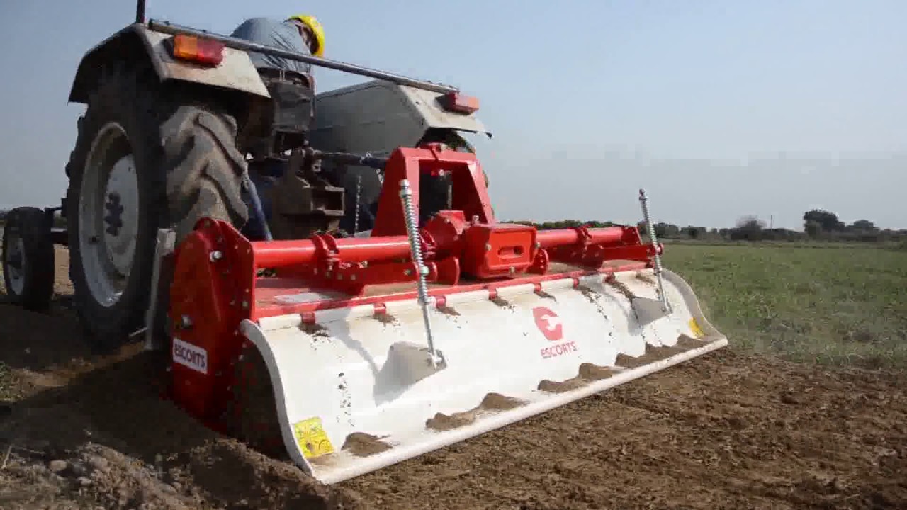 Rotavator Field Testing - YouTube