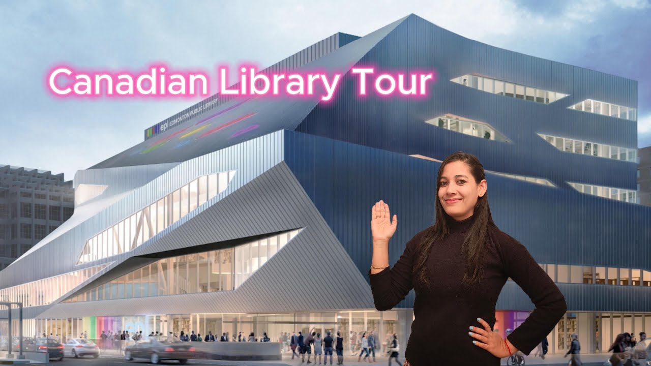 Public Library Tour in Canada | EPL | Downtown | Edmonton | Alberta ...