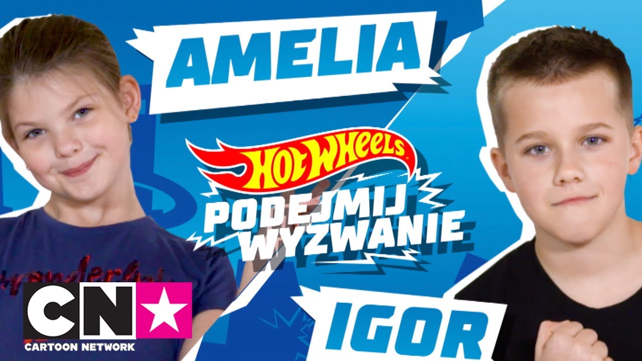 AMELKA VS. IGOR | Hot Wheels: Podejmij Wyzwanie | Cartoon Network - YouTube