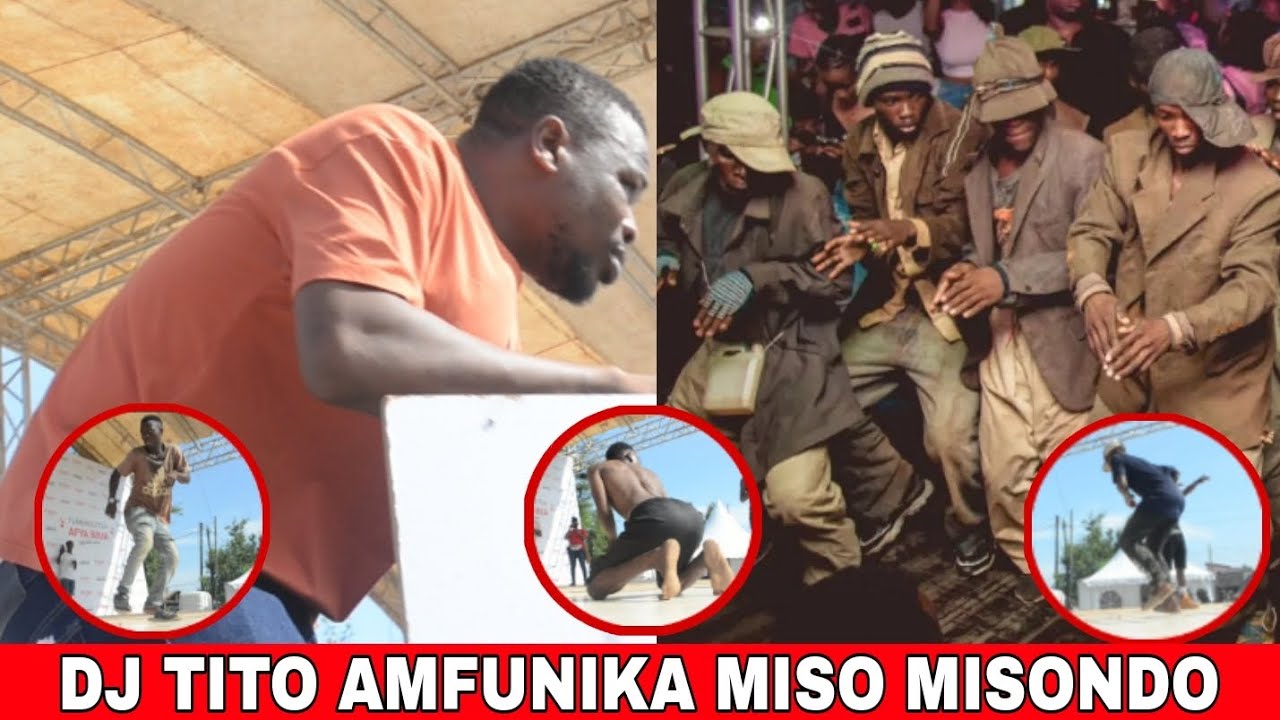 Tazama Dj wa Man Fongo (DJ TITO) alivyomfunika MISO MISONDO mbagala ...