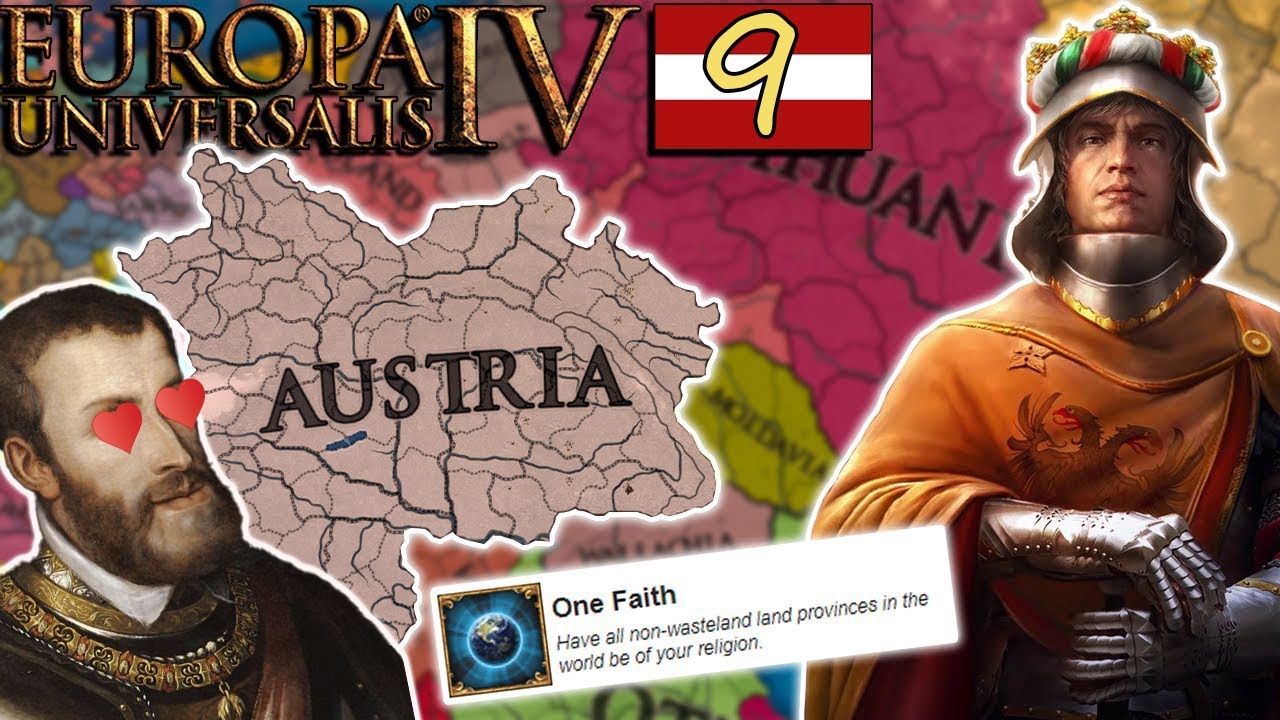EUROPA UNIVERSALIS 4: AUSTRIA CHALLENGE [Walkthrough Gameplay ITA 9 ...