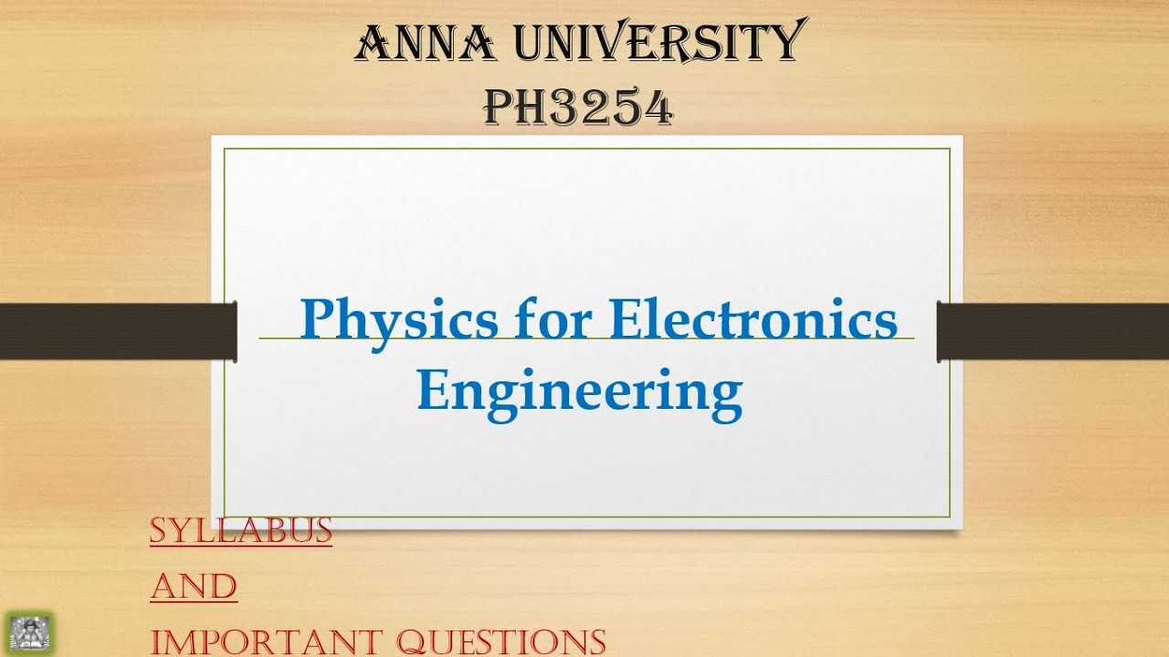 Physics for Electronics Engineering PH3254 Important questions 2021 ...