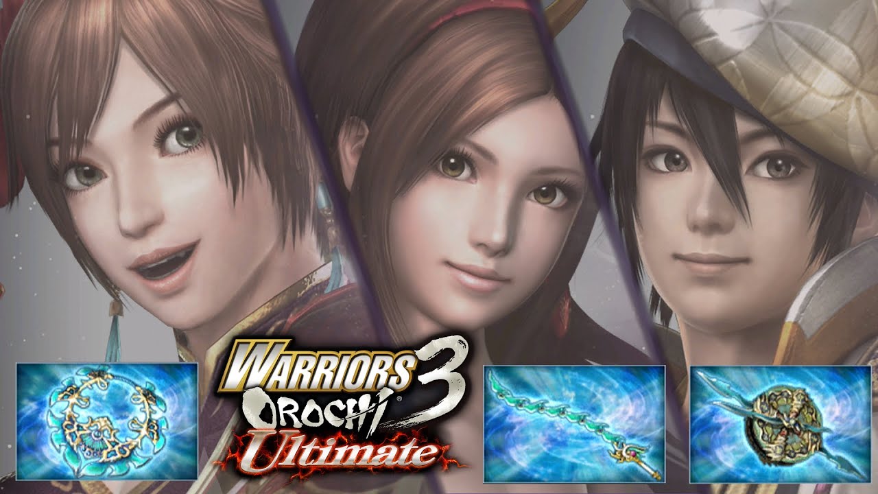 Sun Shangxiang/ Kai/ Hanbei Takenaka - Mystic Weapons | Warriors Orochi ...