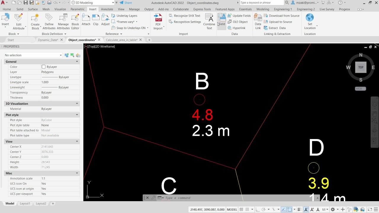 Insert A Dynamic Coordinate FIELD AutoCAD Tips In 60 Seconds YouTube insert-a-dynamic-coordinate-field-autocad-tips-in-60-seconds-youtube