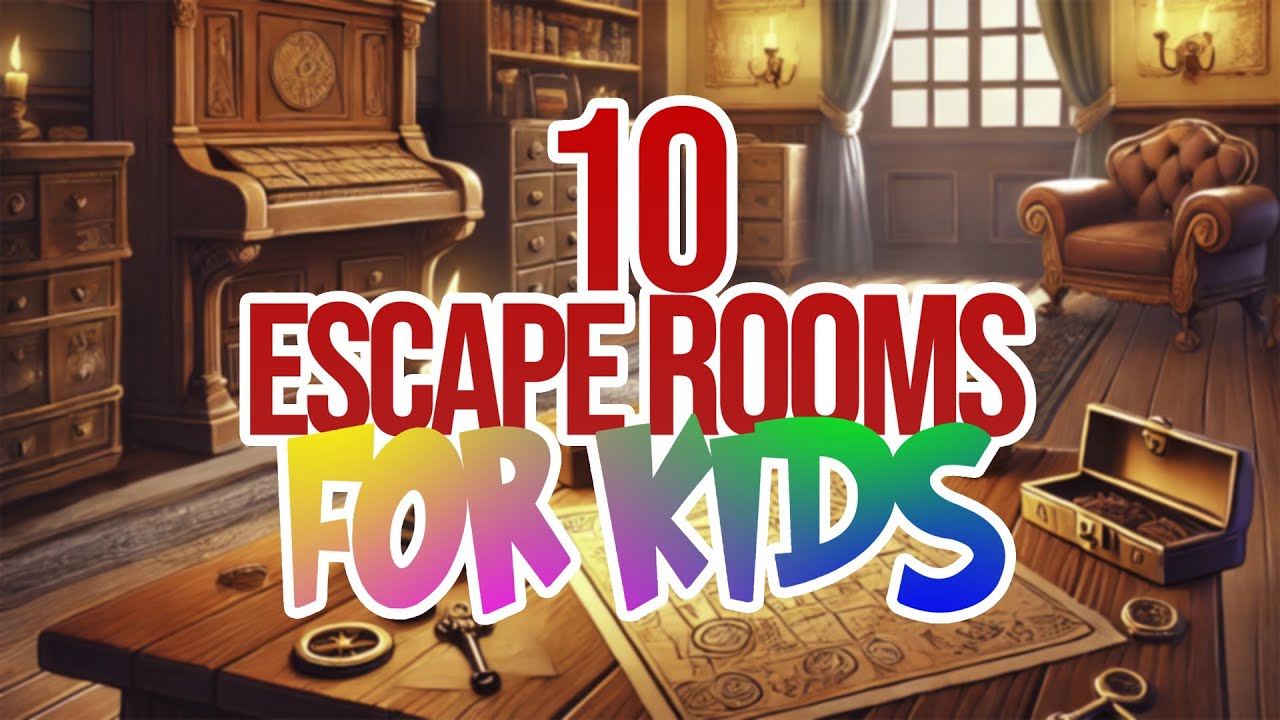 10 Escape Rooms για παιδιά - YouTube